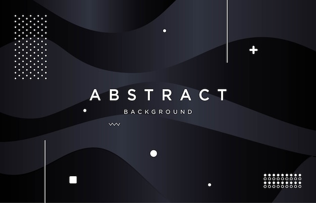 Premium Vector | Abstract wave dark black gradient background Premium Vector | Abstract wave dark black gradient background