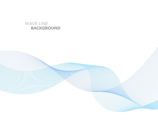 Premium Vector | Abstract wave line background Premium Vector | Abstract wave line background