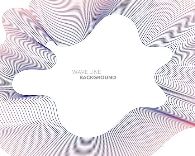 Premium Vector | Abstract wave line background Premium Vector | Abstract wave line background