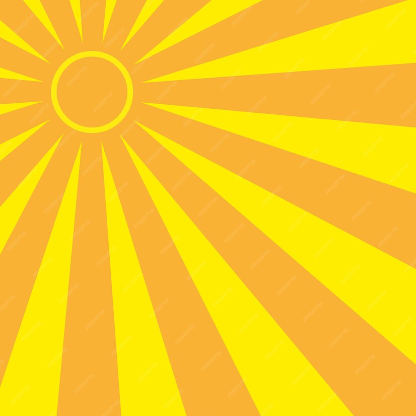 Premium Vector Abstract Yellow Sun Rays Summer Vector Sunray