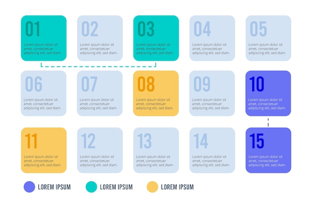 Free Vector | Agenda chart design Free Vector | Agenda chart design
