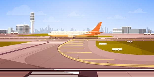 Premium Vector | Airport terminal Premium Vector | Airport terminal