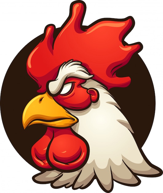 Premium Vector | Angry rooster Premium Vector | Angry rooster