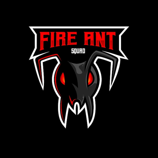 Premium Vector Ant Mascot Logo Mascot Esport Gaming