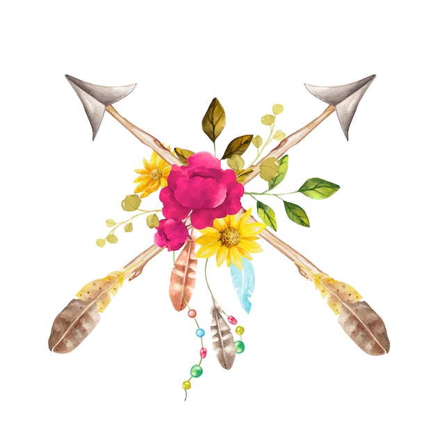 Premium Vector | Arrows boho style Premium Vector | Arrows boho style