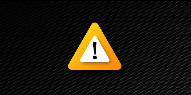 Premium Vector | Attention sign on industrial background Premium Vector | Attention sign on industrial background