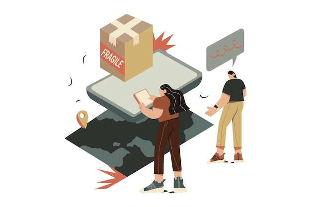 Premium Vector | Augmented reality illustration Premium Vector | Augmented reality illustration