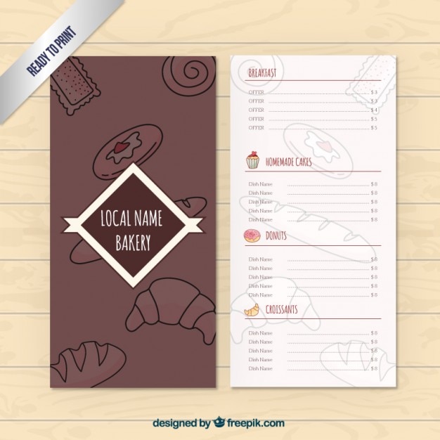 Bakery Menu Template - prntbl.concejomunicipaldechinu.gov.co Bakery Menu Template - prntbl.concejomunicipaldechinu.gov.co