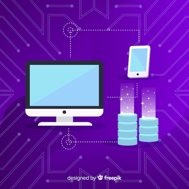 Free Vector | Big data Free Vector | Big data