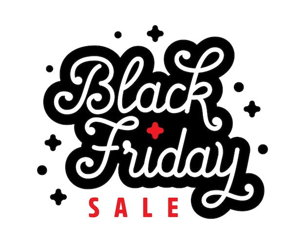 Premium Vector | Black friday sale lettering Premium Vector | Black friday sale lettering