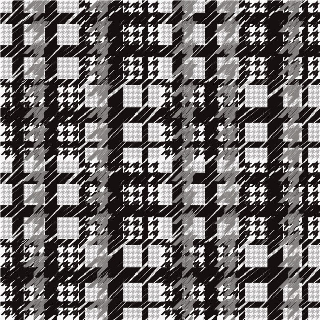 Free Vector | Black and white houndstooth pattern Free Vector | Black and white houndstooth pattern