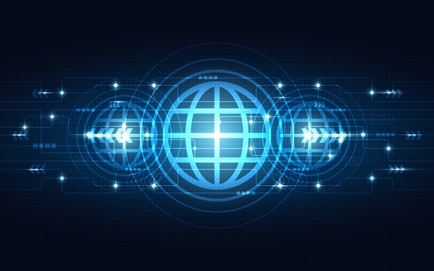 Premium Vector | Blue abstract technology background. Premium Vector | Blue abstract technology background.