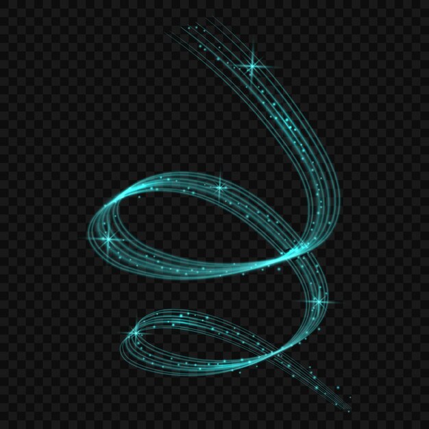 Premium Vector | Blue shiny swirl Premium Vector | Blue shiny swirl