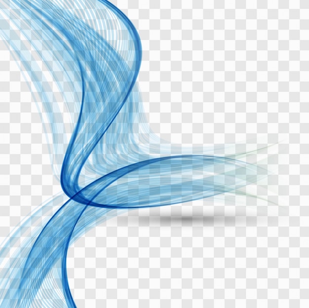 Free Vector | Blue wavy shapes Free Vector | Blue wavy shapes
