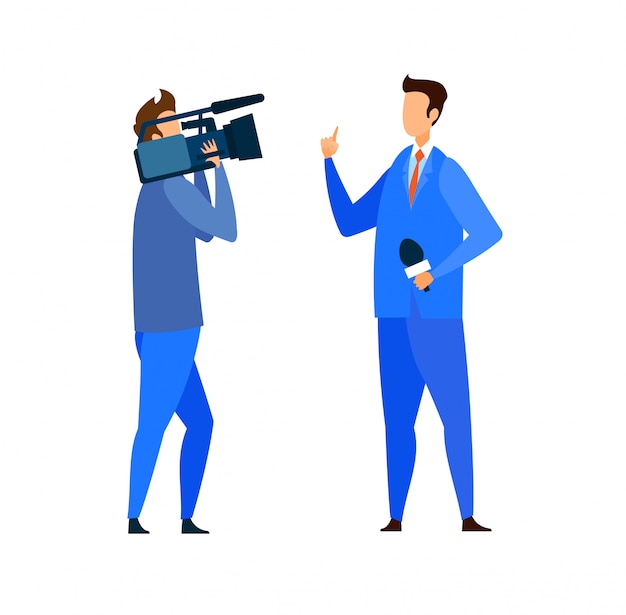 Premium Vector | Breaking news, reportage flat vector illustration Premium Vector | Breaking news, reportage flat vector illustration