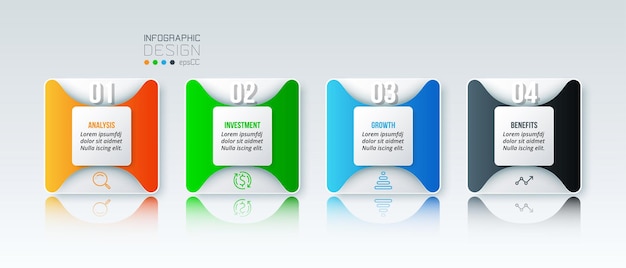 Premium Vector | Business infographic template Premium Vector | Business infographic template