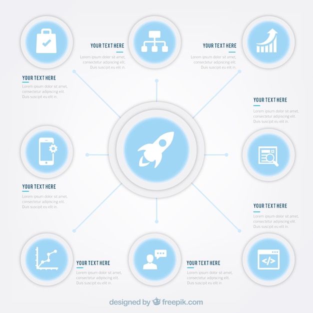 Premium Vector | Business infographic Premium Vector | Business infographic