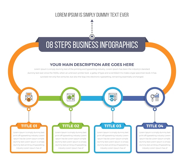 Premium Vector | Business infographics elements Premium Vector | Business infographics elements