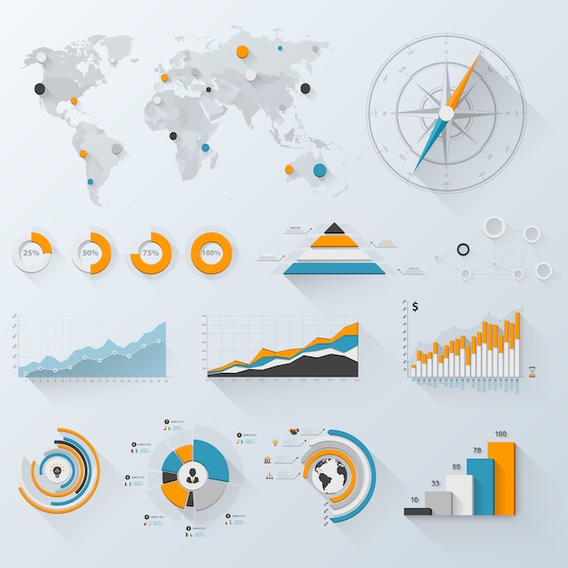 Premium Vector | Business infographics Premium Vector | Business infographics