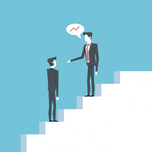 Premium Vector | Business leader and high achiever Premium Vector | Business leader and high achiever