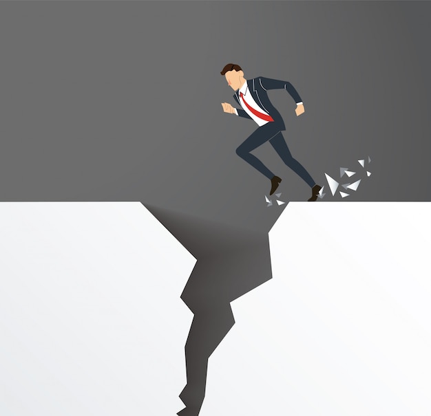 Premium Vector | Business problem overcome obstacle crisis risk Premium Vector | Business problem overcome obstacle crisis risk