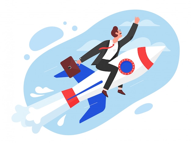 Premium Vector | Business startup concept illustration. cartoon flat ... Premium Vector | Business startup concept illustration. cartoon flat ...