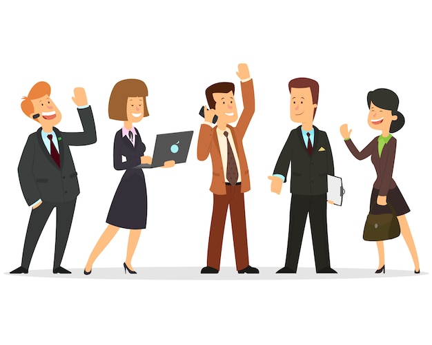 Premium Vector | Business team Premium Vector | Business team