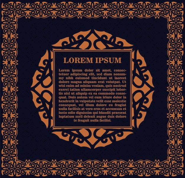 Premium Vector | Calligraphic square ornament frame lines Premium Vector | Calligraphic square ornament frame lines