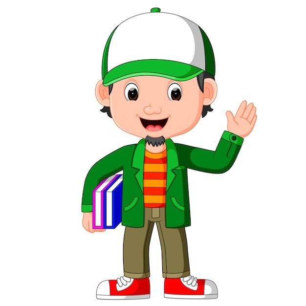 Premium Vector | Cartoon male teacher Premium Vector | Cartoon male teacher