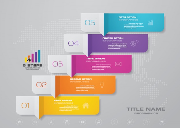 Premium Vector | Chart infographic Premium Vector | Chart infographic