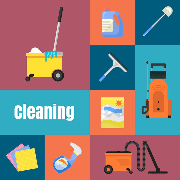 Cleaning vector icons - virtinsta Cleaning vector icons - virtinsta