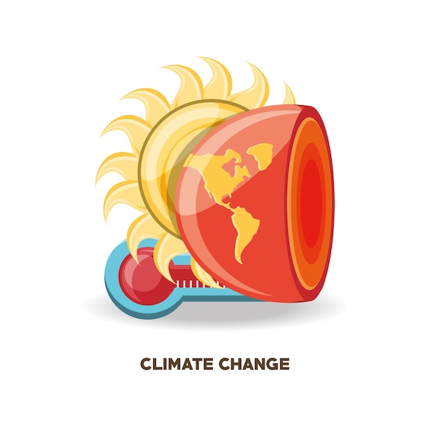 Premium Vector | Climate change design Premium Vector | Climate change design
