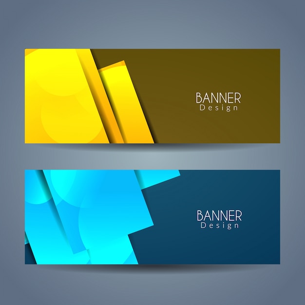 Free Vector | Colorful bright banners Free Vector | Colorful bright banners