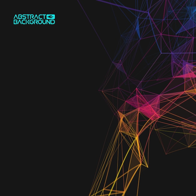 Premium Vector | Colorful data abstract infographic. data sorting color ...