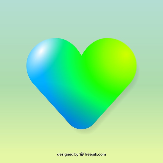 Free Vector | Colorful gradient heart background Free Vector | Colorful gradient heart background