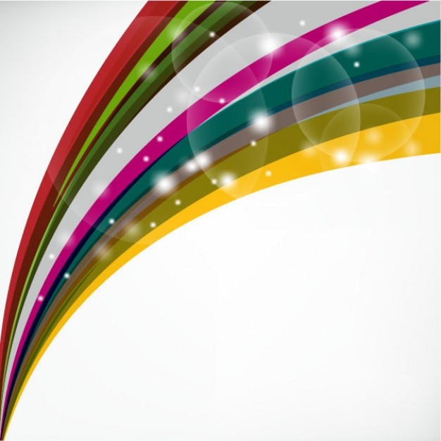 Free Vector | Colorful stripes curved abstract background Free Vector | Colorful stripes curved abstract background