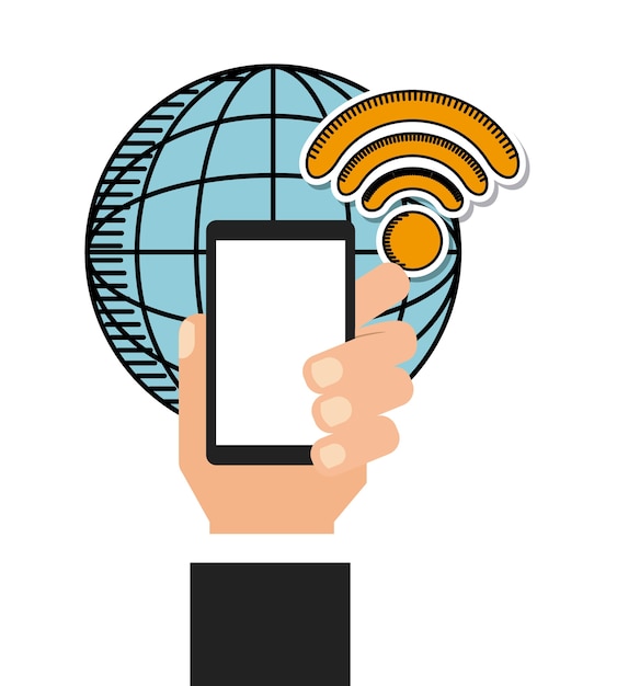 Premium Vector | Communication technology design, vector illustration ... Premium Vector | Communication technology design, vector illustration ...