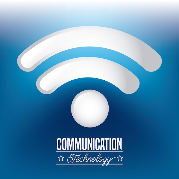 Premium Vector | Communication technology design, vector illustration ... Premium Vector | Communication technology design, vector illustration ...