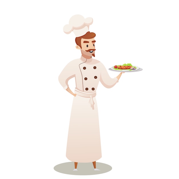 Premium Vector | Concept illustration of the restaurant business Premium Vector | Concept illustration of the restaurant business