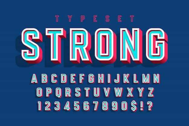 Premium Vector | Condensed bold display font Premium Vector | Condensed bold display font