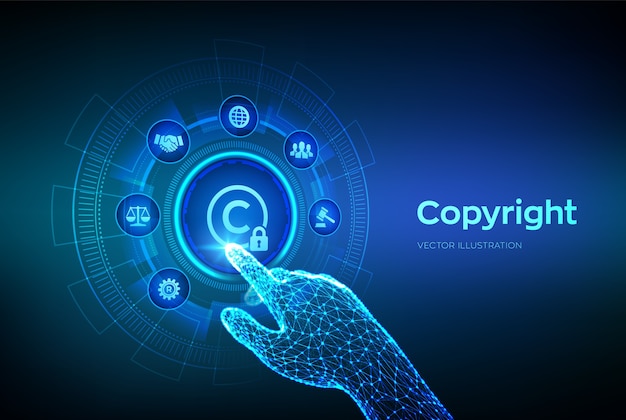 Premium Vector | Copyright. patents and intellectual property ... Premium Vector | Copyright. patents and intellectual property ...