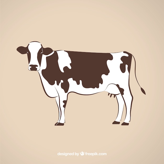Cow illustration Vector | Free Download Cow illustration Vector | Free Download
