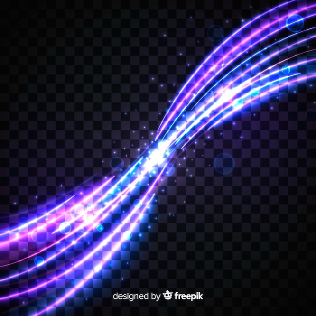 Free Vector | Curve light effect realistic style Free Vector | Curve light effect realistic style