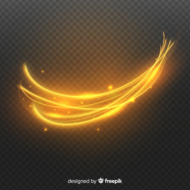 Free Vector | Curve light effect realistic style Free Vector | Curve light effect realistic style
