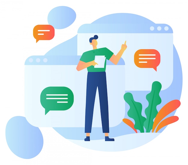 Premium Vector | Customer feedback illustration Premium Vector | Customer feedback illustration