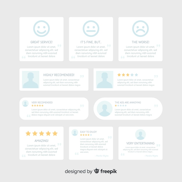 Premium Vector | Customer satisfaction concept Premium Vector | Customer satisfaction concept