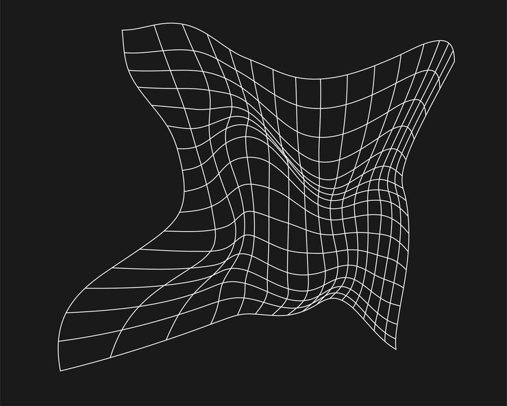 Premium Vector | Cyber distorted grid retro punk design element ... Premium Vector | Cyber distorted grid retro punk design element ...