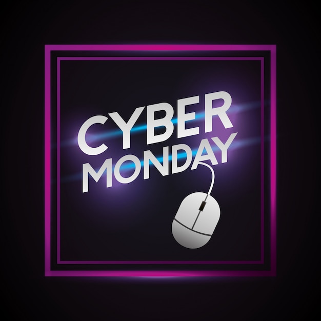 Premium Vector | Cyber monday shop Premium Vector | Cyber monday shop