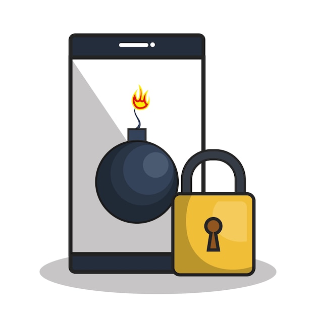 Premium Vector | Cyber security system icon vector illustration design Premium Vector | Cyber security system icon vector illustration design