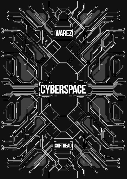 Premium Vector | Cyberpunk futuristic banner. Premium Vector | Cyberpunk futuristic banner.